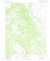 1983 Map of Castle Rock Gulch, Chaffee County, CO — High-Res | Pastmaps